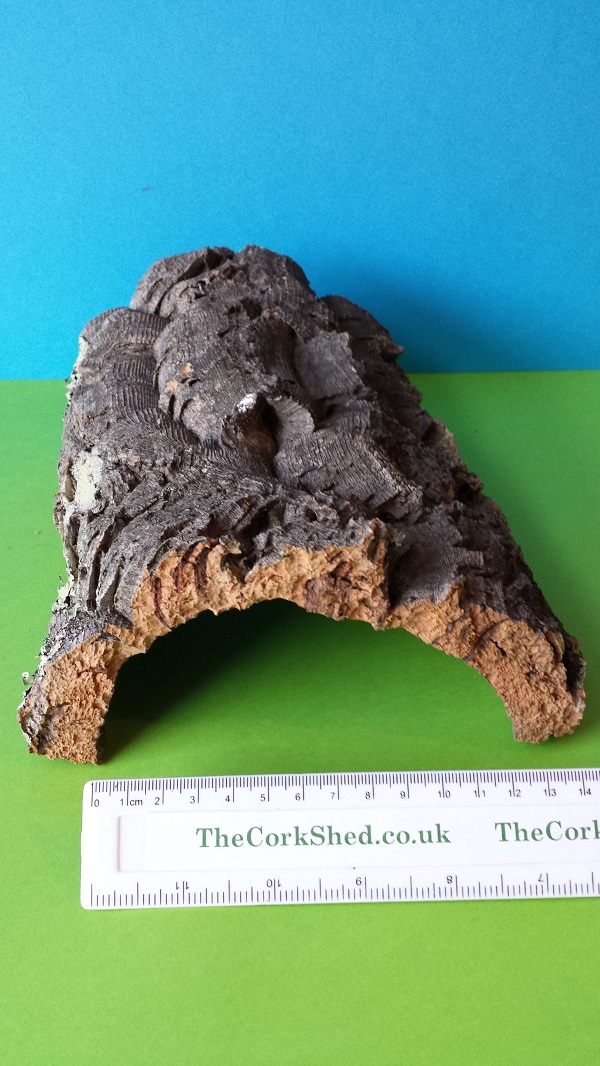 Cork caves and hides are perfect for decoration, hiding and nesting