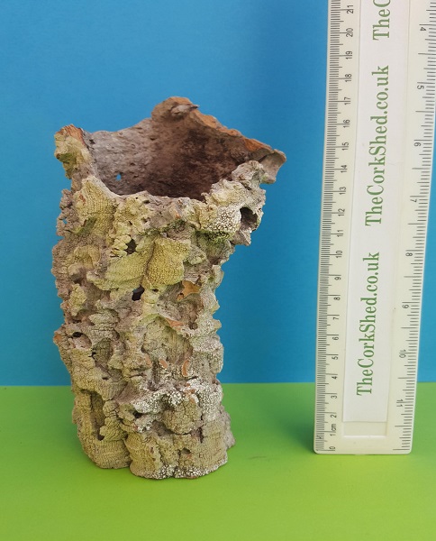 Cork Tubes. Hollow decorative cork branches, order online, The Cork Shed