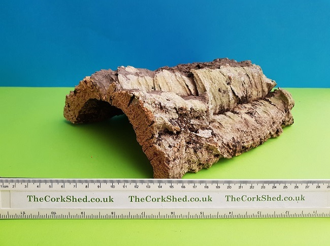 Cork caves and hides are perfect for decoration, hiding and nesting