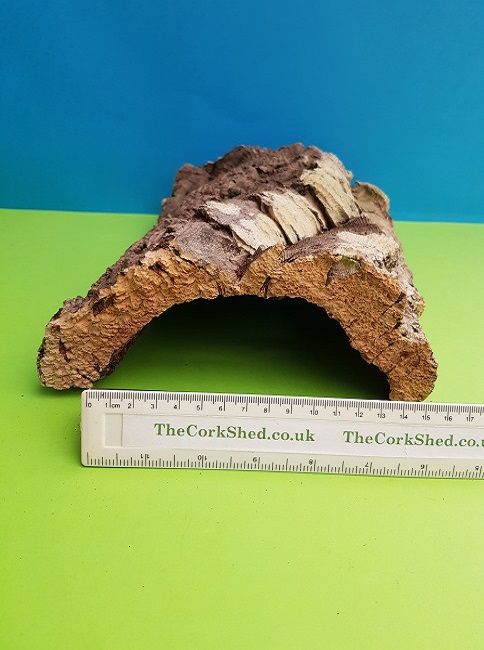 Cork caves and hides are perfect for decoration, hiding and nesting