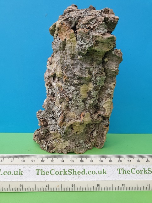 Cork Bark Rock Face 20cm WRF14 Cork Tubes Cork Bark Cork Branches, The ...